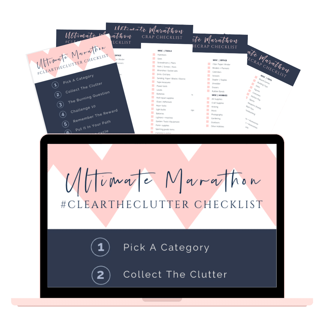 Clear The Clutter Checklist | Natalie Gisborne
